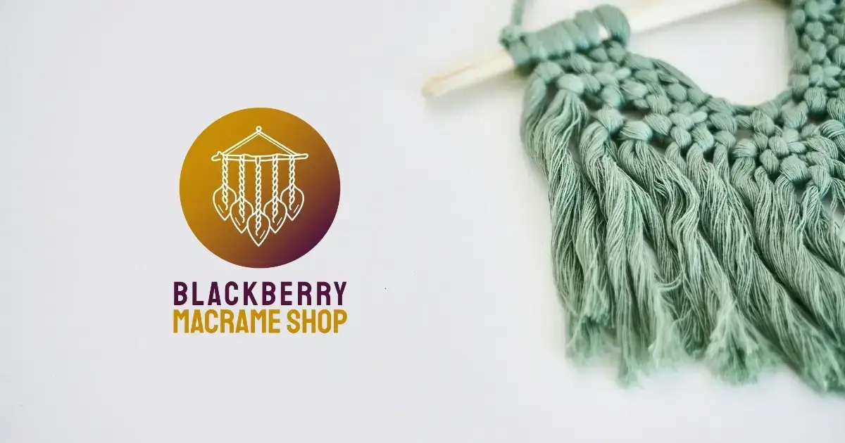 Blackberry Macrame | Originální Boho Dekorace